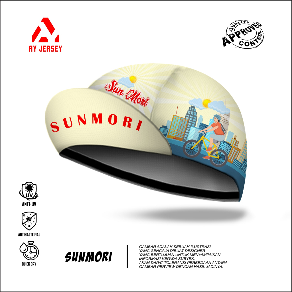 Sunmori CYCLING CAP (BIKE HAT) | Shopee Malaysia