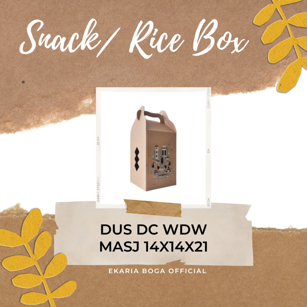 Snack BOX/ RICE BOX | Cardboard | Gable BOX | Dus JAR | Hampers ...