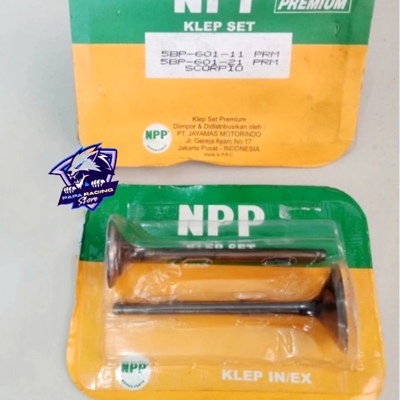 Yamaha Scorpio valve set, original NPP brand Yamaha Scorpio valve set | Shopee Malaysia