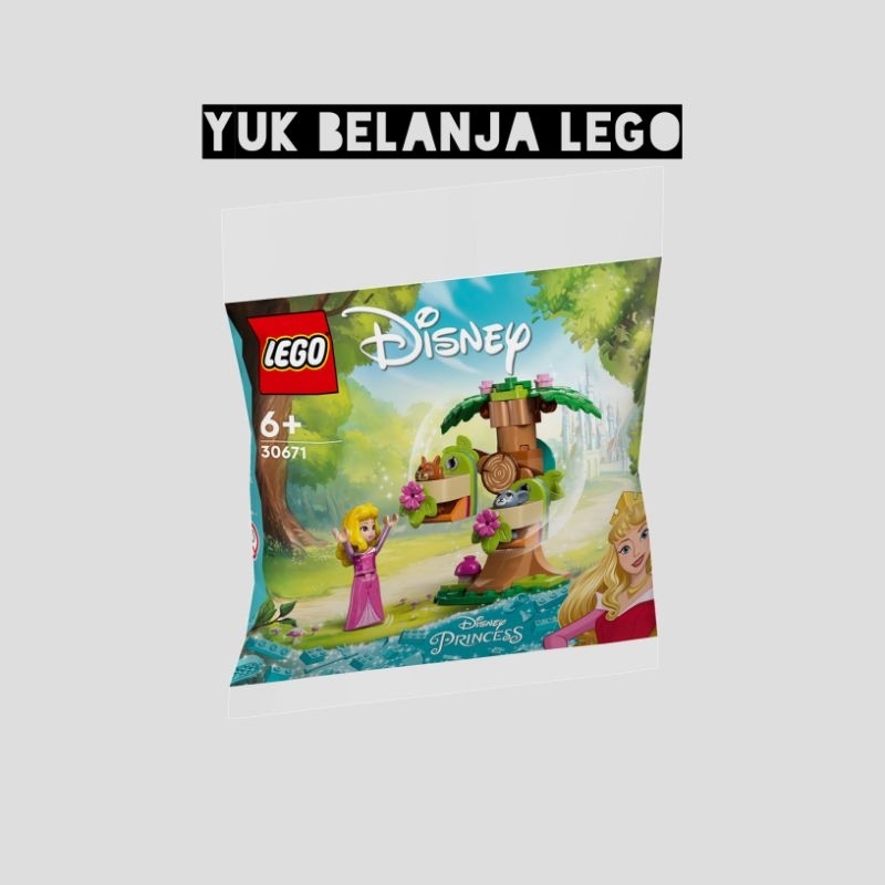 LEGO Disney 30671 Aurora's Forest Playground polybag | Shopee Malaysia