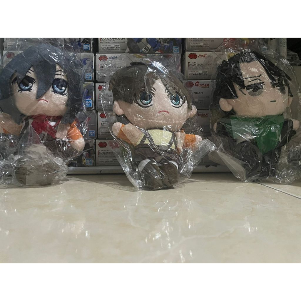 Attack on Titan Doll 20cm AOT Doll Doll Eren Doll Levi Mikasa Doll ...