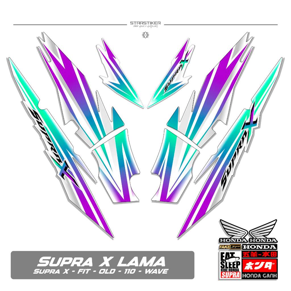 Striping SUPRA X LAMA [H4]/OLD/STICKER SUPRA X/STICKER SUPRA X LAMA ...