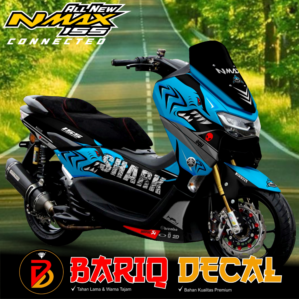 Decal Variation New Nmax 155 Fullbody // Sticker Nmax New Connected ...