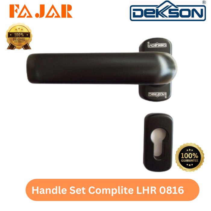 Original LHR 0816 Dekkson Aluminum Door Handle (Complete Handle Set ...