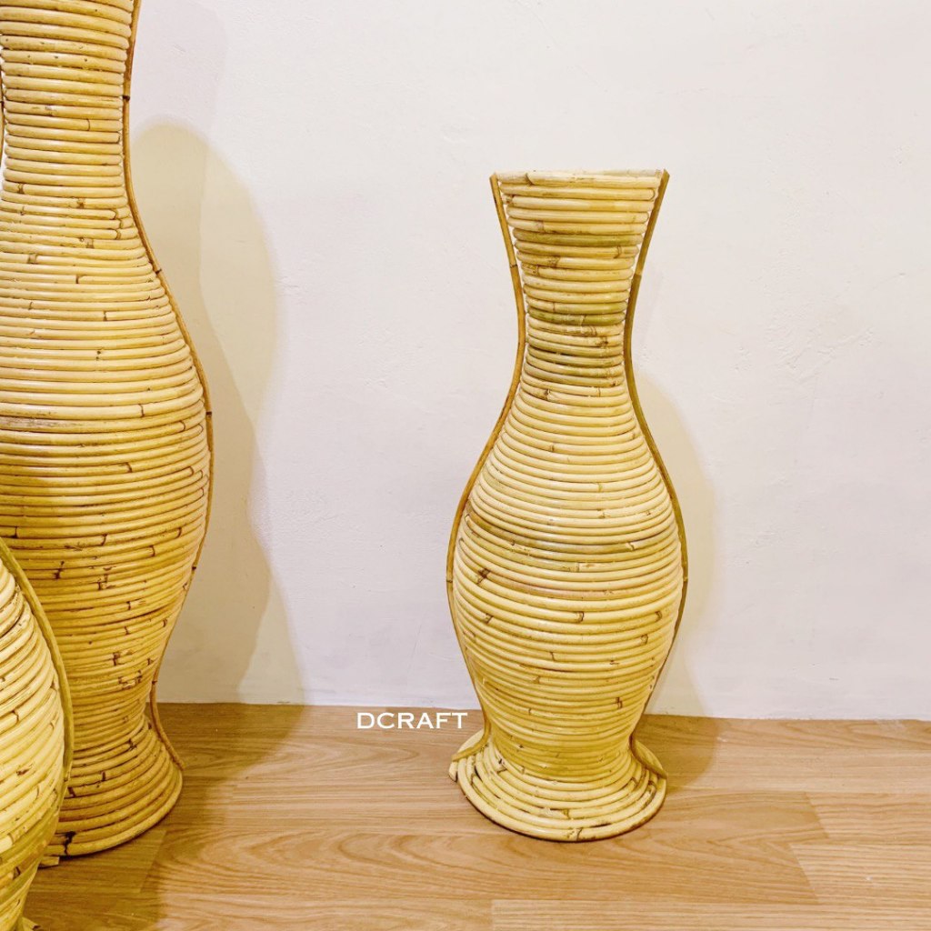 Natural 50cm High Rattan Jar (Cannot Be Bullied With Other Products ...