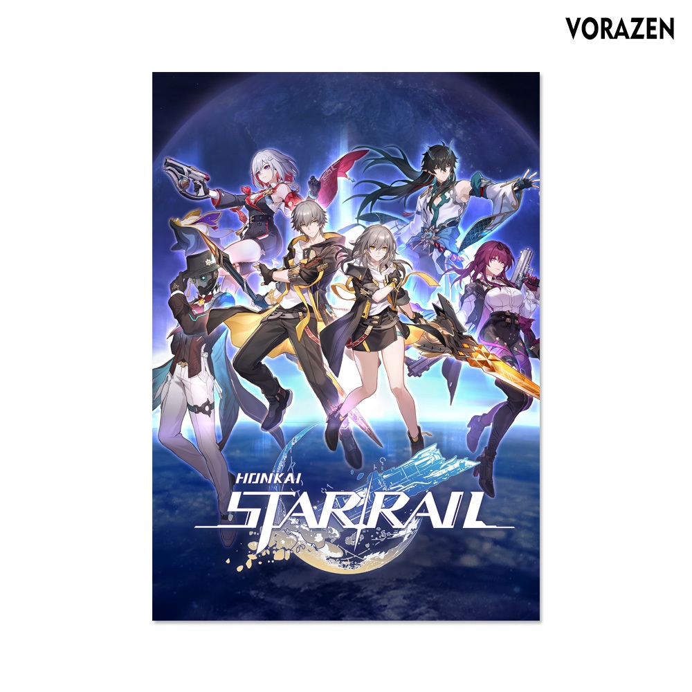 Honkai STAR RAIL POSTER | A2 A3 A4 GAME POSTER | Shopee Malaysia
