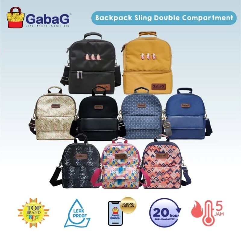 Gabag Cooler Bag Single Double Sling Breast Milk Cooler Bag Thermal Bag ...
