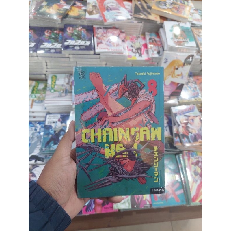 (4Th May) (Original, Seal) Comic Chainsaw Man vol 8 - Tatsuki Fujimoto | Shopee Malaysia