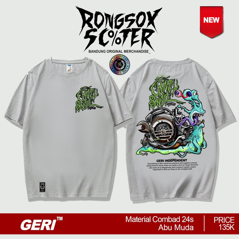 Original GERI T-SHIRT - CNW ABU | Shopee Malaysia