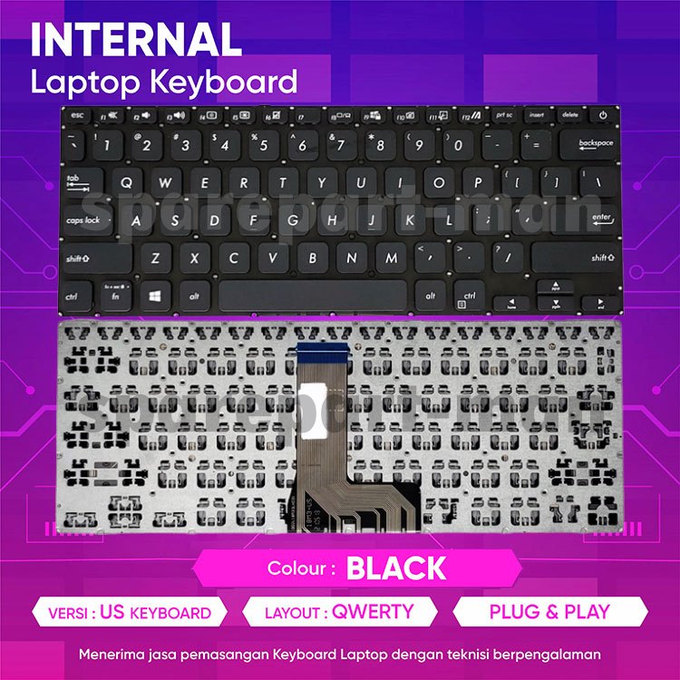 Asus Vivobook 14 X415EA X415JA X415M X415MA Keyboard New | Shopee Malaysia