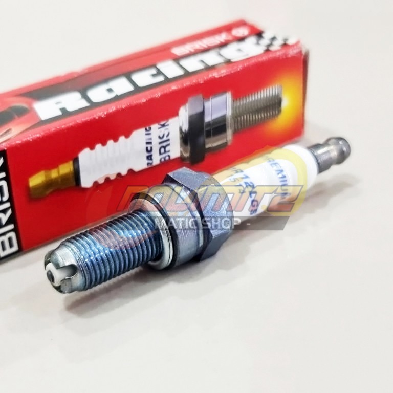 Brisk Premium Spark Plug AOR12LGS CRF CBR CB GSX WR YZ Burgman Vesps ...