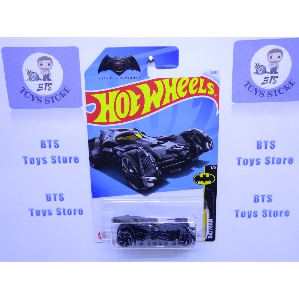 Hot Wheels Batmobile Batman v Superman Yellow Glass | Shopee Malaysia
