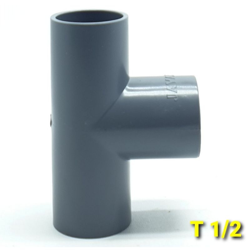 Tee T 1/2 Inch PVC Pipe Connection Fittings | Shopee Malaysia
