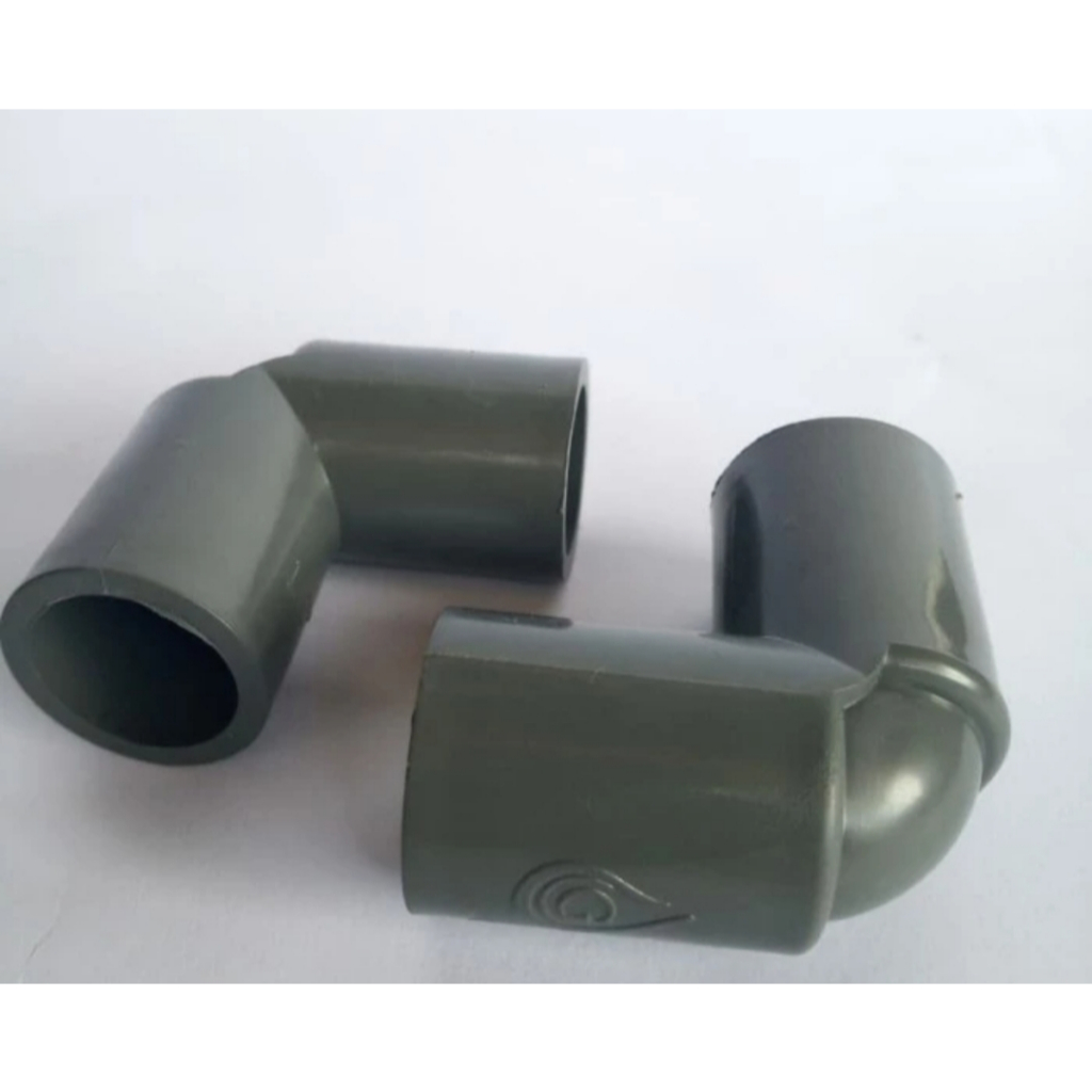 Elbow Knee Keni 1/2 inch PVC Pipe Connection Fittings | Shopee Malaysia