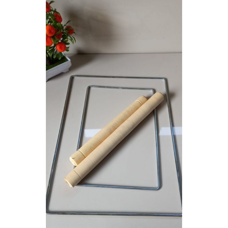 KAYU 5 millimeter dough leveling frame / frame plus wooden leveler ...