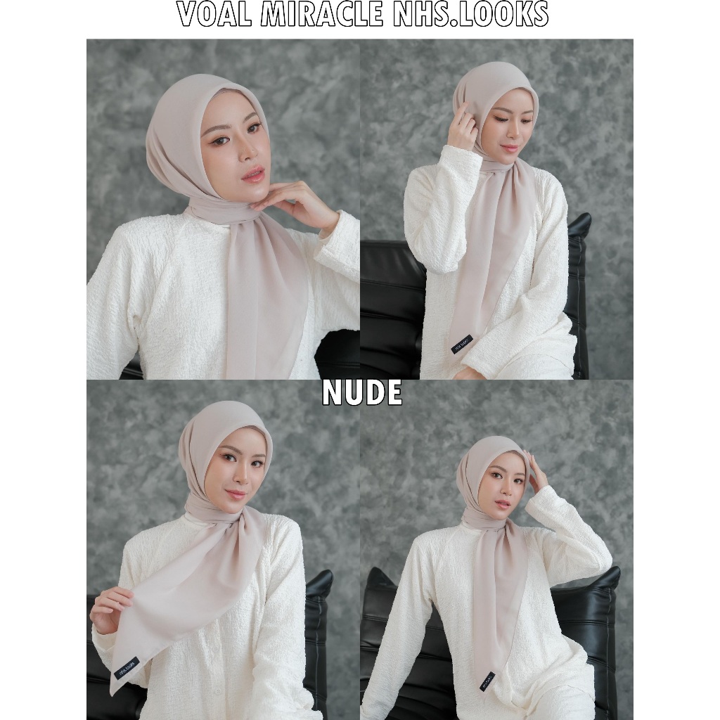 Voal MIRACLE NHS.LOOKS NUDE Color Code | Shopee Malaysia