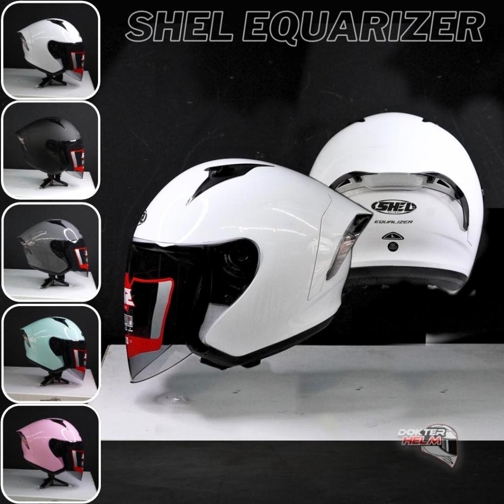 Shell EQUALIZER SOLID - Half Face Helmet | Shopee Malaysia