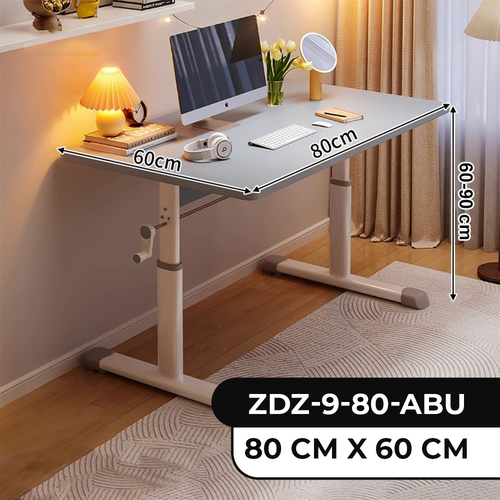 Minimalist Computer Desk ZDZ-9-80CM Adjustable Study Desk Portable ...