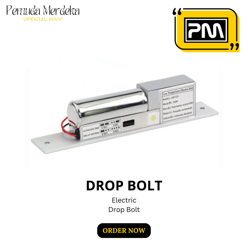 Drop Bolt Access Control Door Lock Automatic Door Lock Youth Merdeka ...