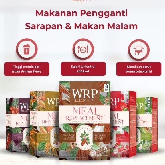 Wrp Meal Replacement Healthy Milk 6 sachets | Shopee Malaysia