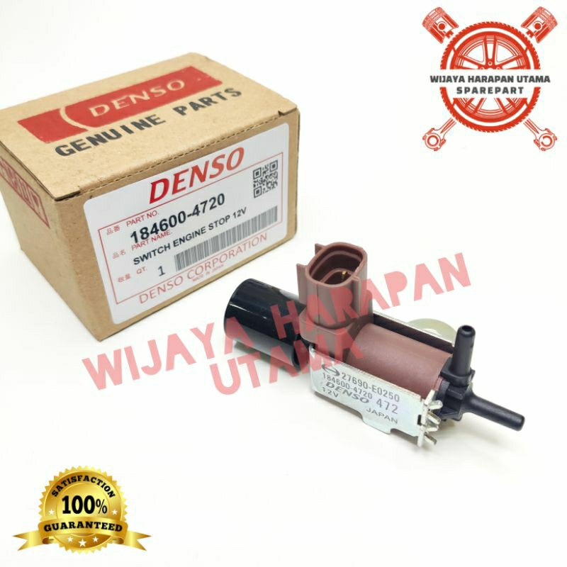 Engine Stop Switch 12V Hino Dutro HT130 HT125 Dyna Denso Original ...