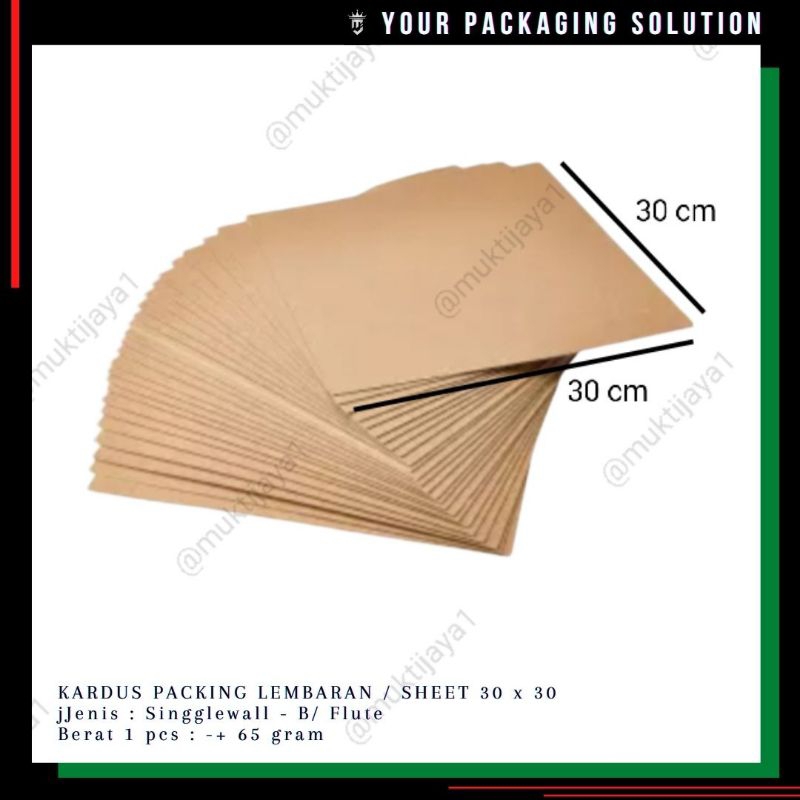 Cardboard SHEET 30x30cm • Cardboard/Cardboard/SHEET PACKINGWall | Shopee Malaysia