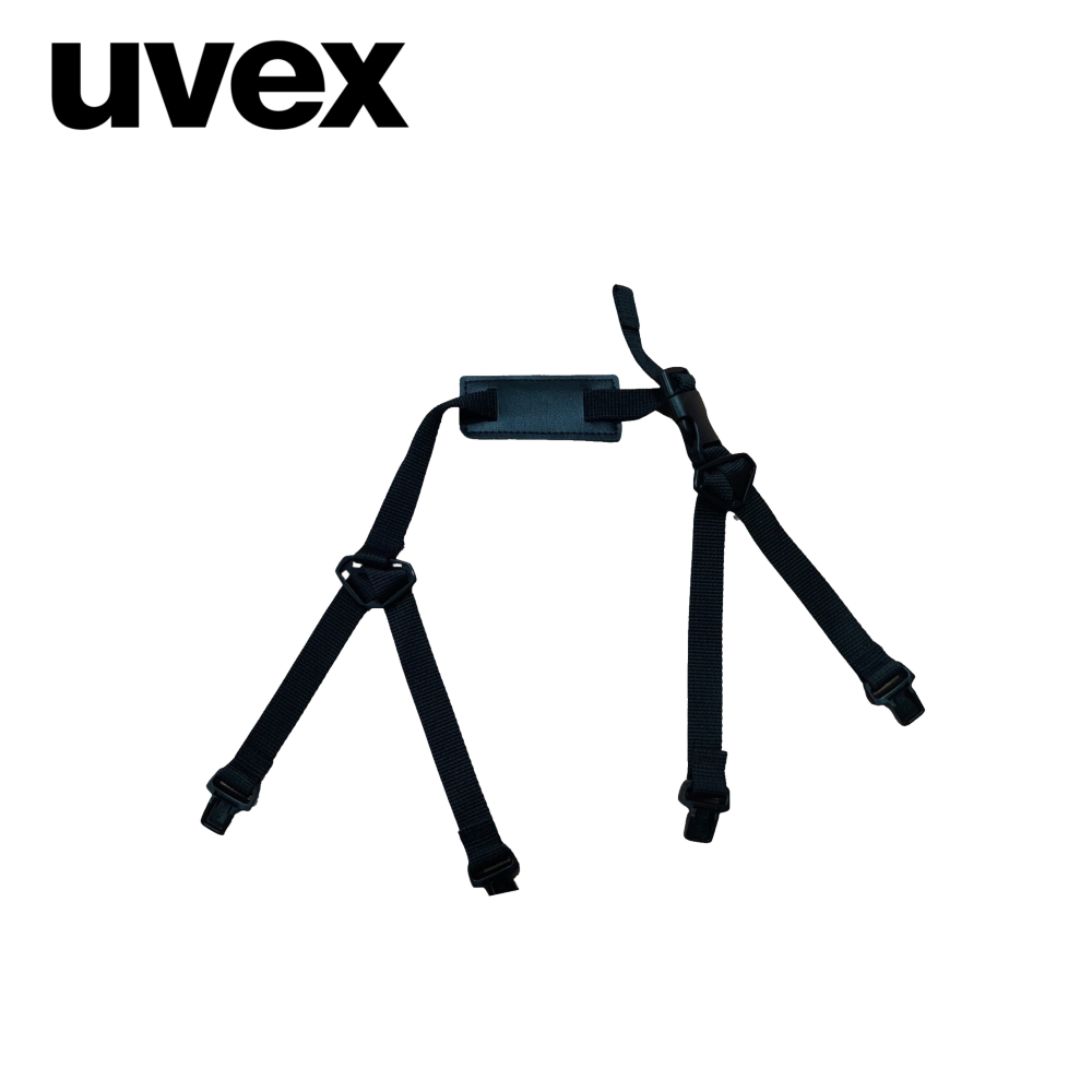 Uvex Safety Chin Strap 9790021 Chinstrip 4-prong Project Helmet Chin ...