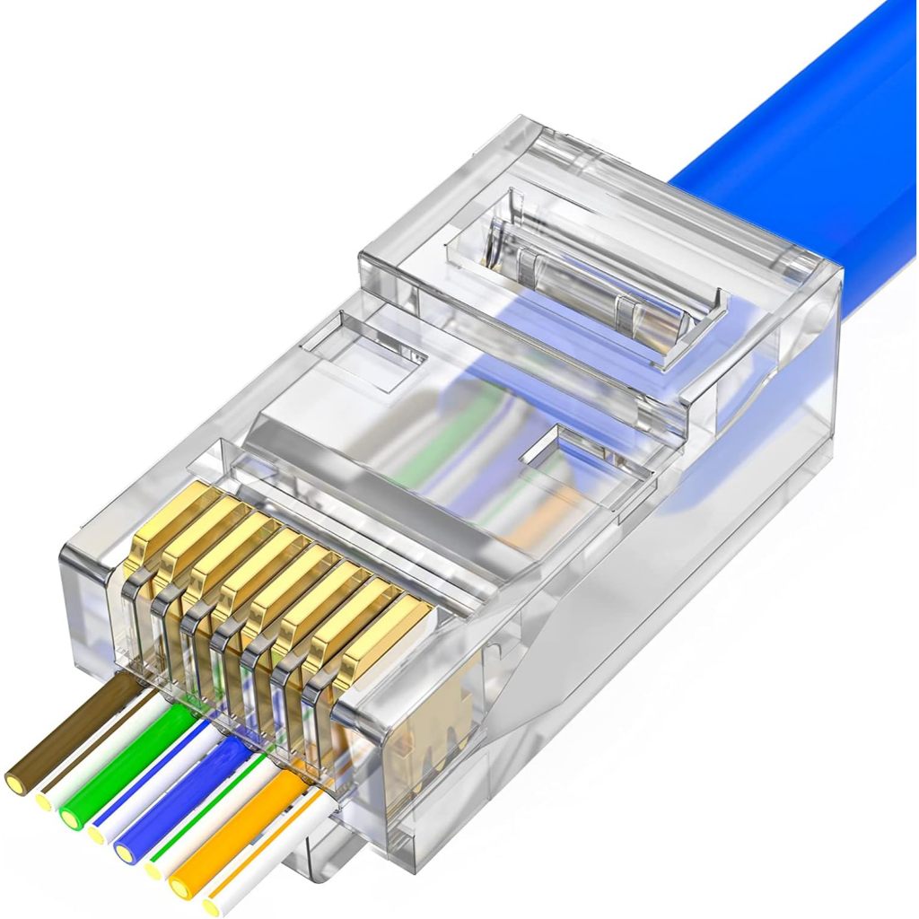 Rj45 Jack Socket/ RJ45 / RJ 45 / RG45 / RG 45 LAN Connector retail ...