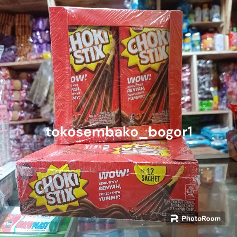 Choki Stix Choco 24 grams | 1 pack contains 12 pcs | Shopee Malaysia