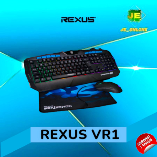 Rexus VR1 - keyboard gammig combo warfaction | Shopee Malaysia