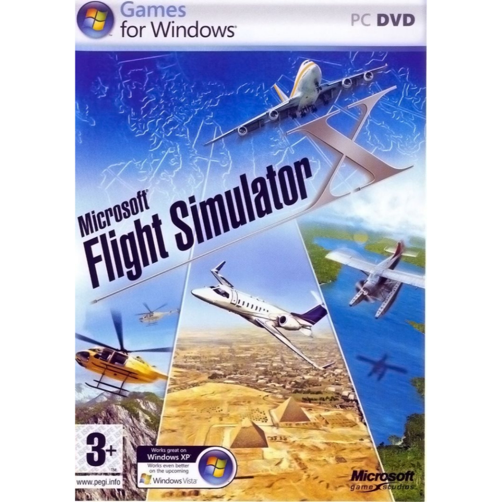 Cd DVD GAME PC CASSETTE: MICROSOFT FLIGHT SIMULATOR | Shopee Malaysia