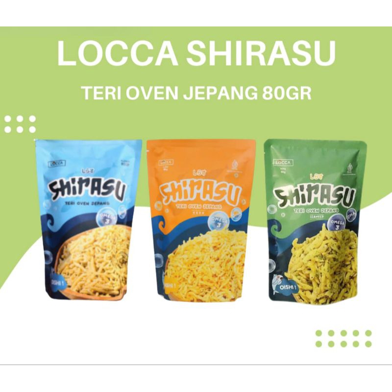 Locca Shirasu Japanese Anchovies Healthy Snack Anchovies | Shopee Malaysia