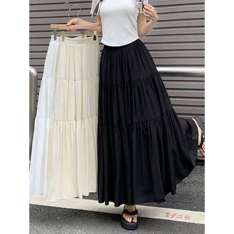 KATUN Bangkok Cotton Skirt BKK Korean MODEL PO READY 18th June | Shopee ...