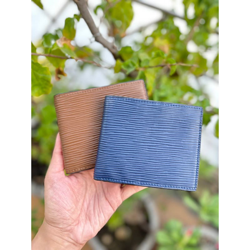 Miniso MEN'S CLASSIC HORIZONTAL VERTICAL WALLET TWO-FOLDING MEN'S ...