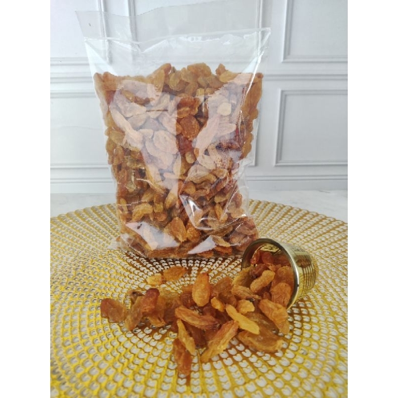 Golden Raisin 1kg |Big Yellow Raisin | Sweet Sour Raisin | Shopee Malaysia