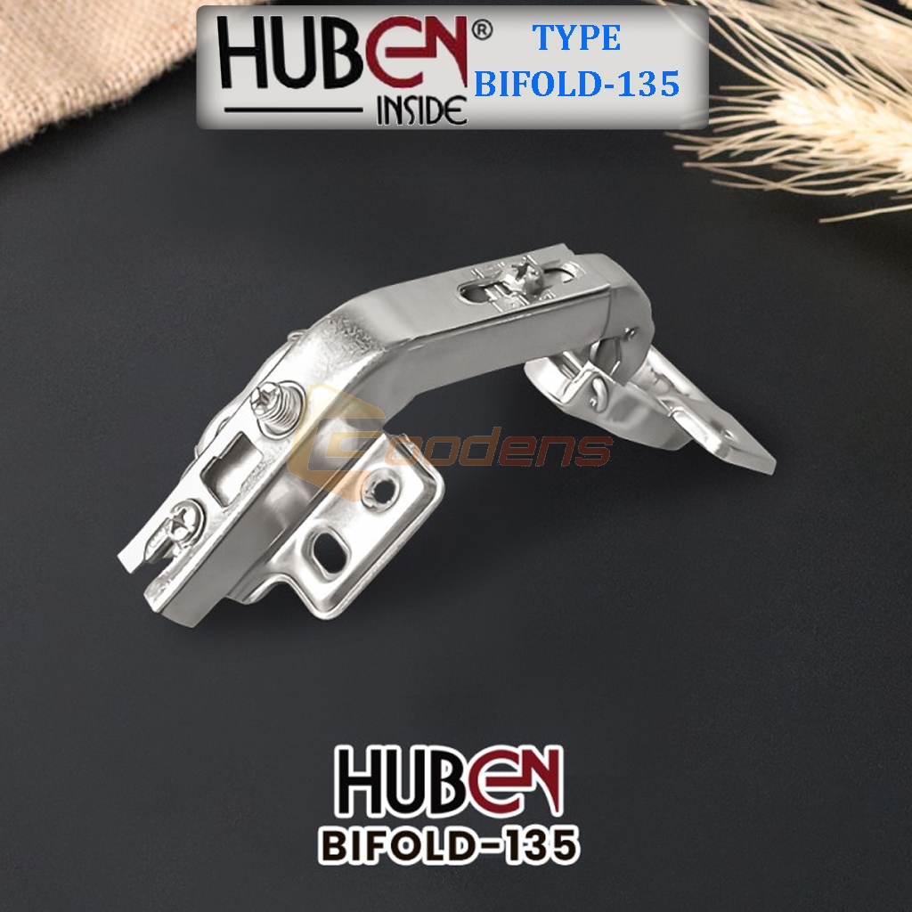 Huben Bifold Hinge 135 Degree Bifold Spoon Hinge | Shopee Malaysia