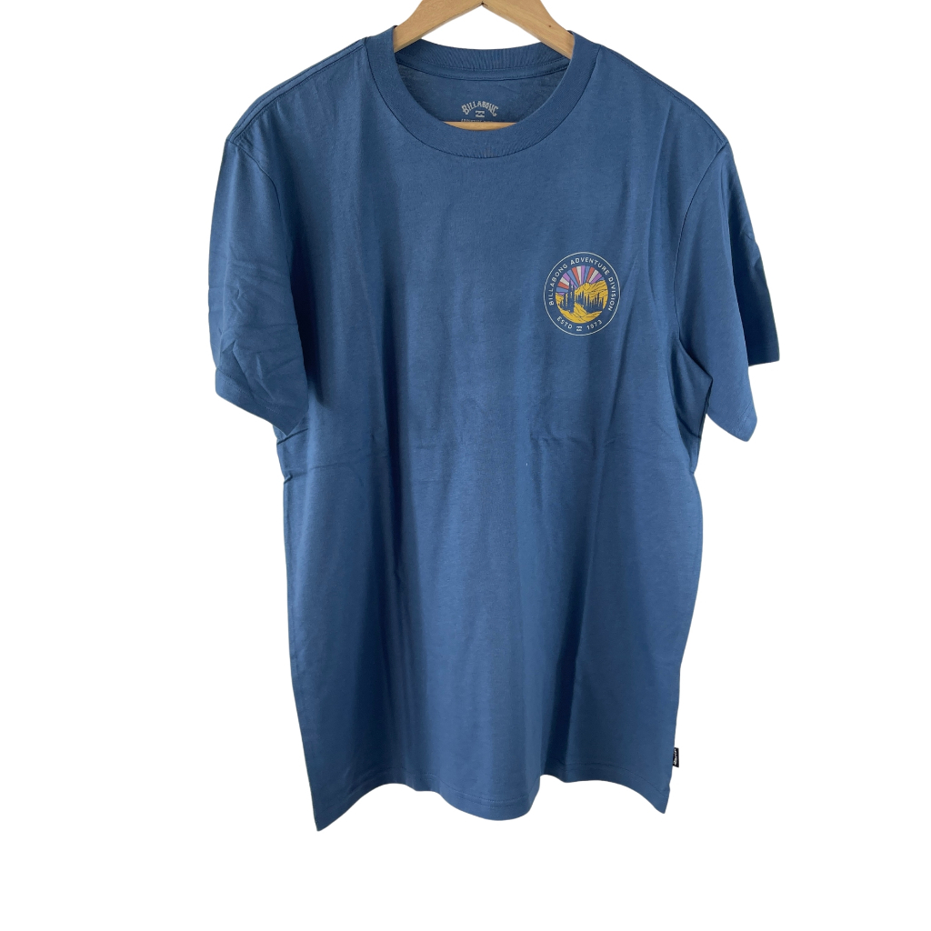 Original Billabong Rockies Washed Denim T-shirt | Shopee Malaysia