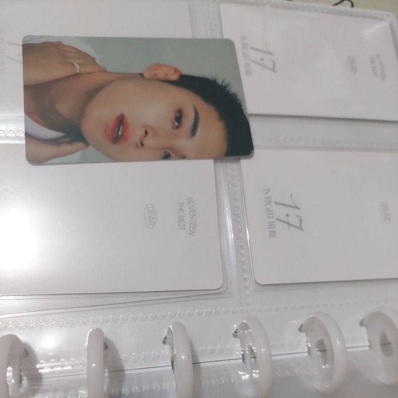 Seventeen THE BEST "DEAR 17 IS RIGHT HERE" OFFICIAL PHOTOCARD BOOKLET MINGYU VERSION | Shopee ...