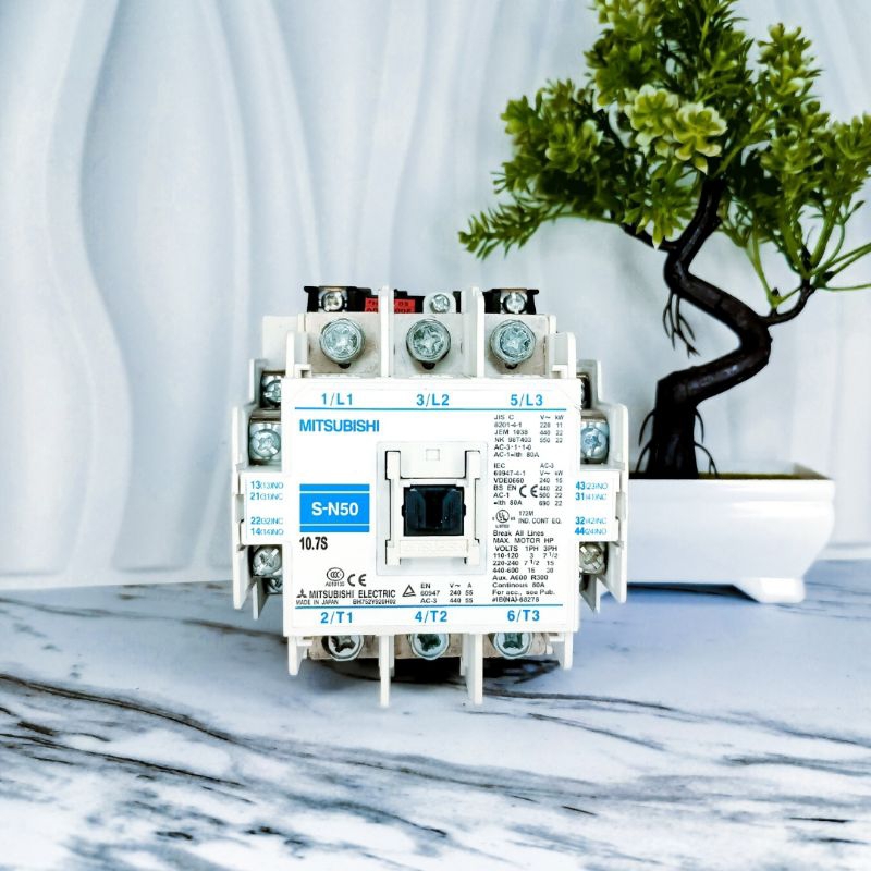 Mitsubishi Sn-50 Sn50 80Amper 220V contactor | Shopee Malaysia