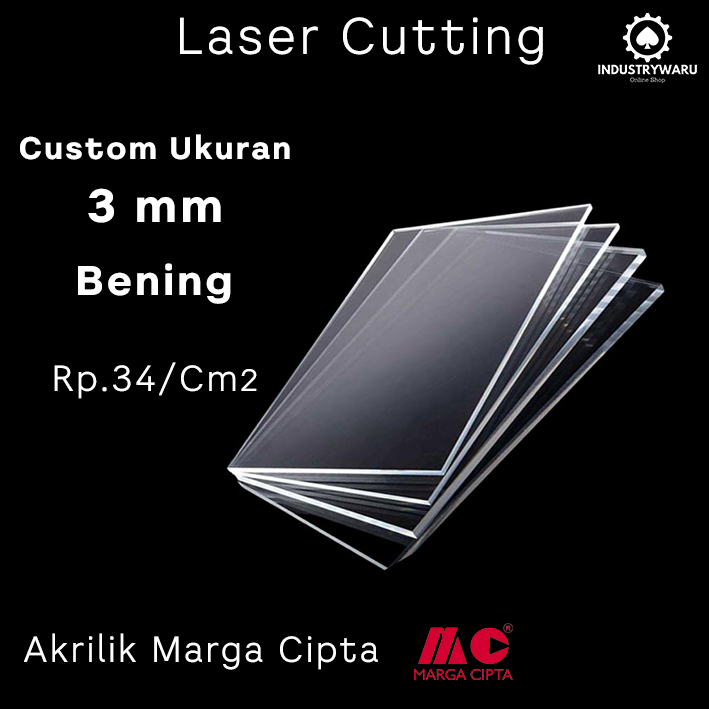 Custom Acrylic Sheet 3mm Thick Clear LASER CUTTING | Shopee Malaysia