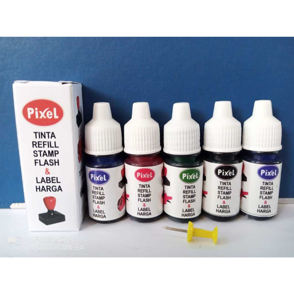 Pixel Ink Stampel Automatic Refill Flash Refill Stamp Ink Stamp Color ...