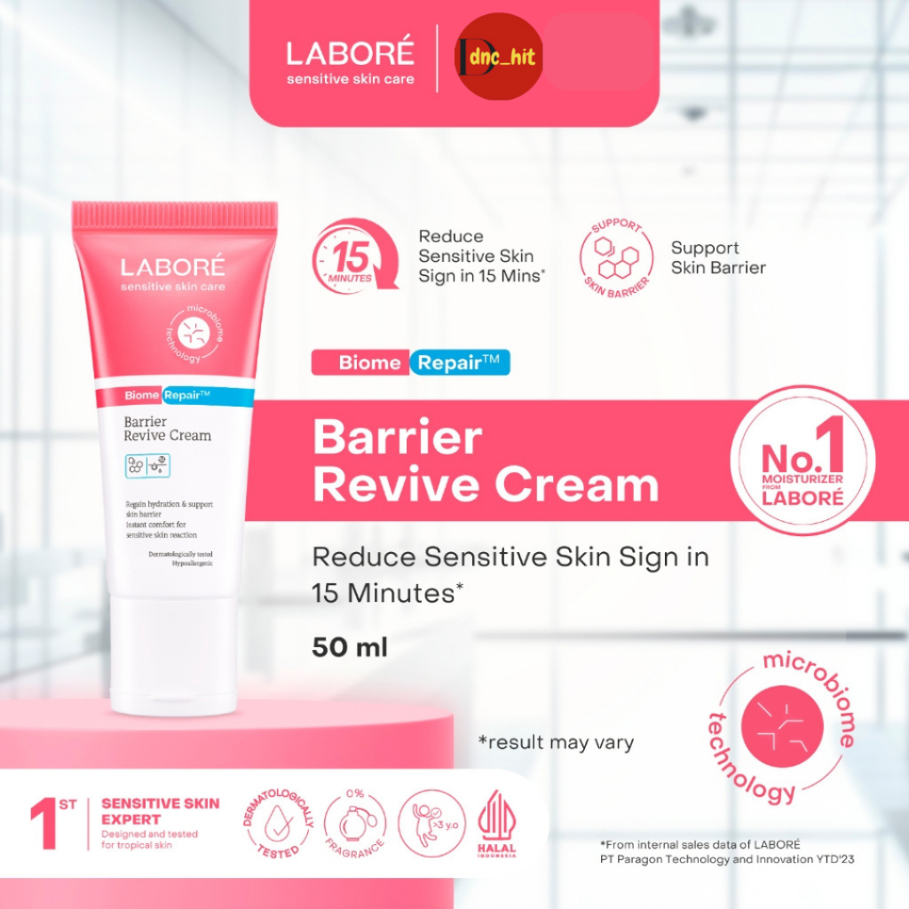 Labore BiomeRepair Barrier Revive Cream 50ml - Sensitive Skin ...