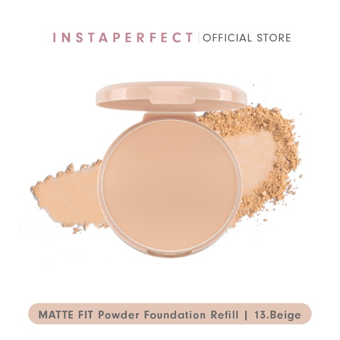 Wardah Refill Instaperfect MATTE FIT Powder Foundation 13 g | Shopee ...