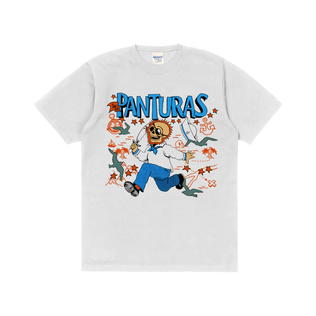 Rockerstar T-shirt Band The Panturas - Conbini Pirates | Shopee Malaysia