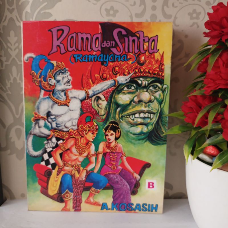 ORIGINAL COMIC BOOK - RAMA AND SINTA, Ramayana by Kosasih | Shopee Malaysia