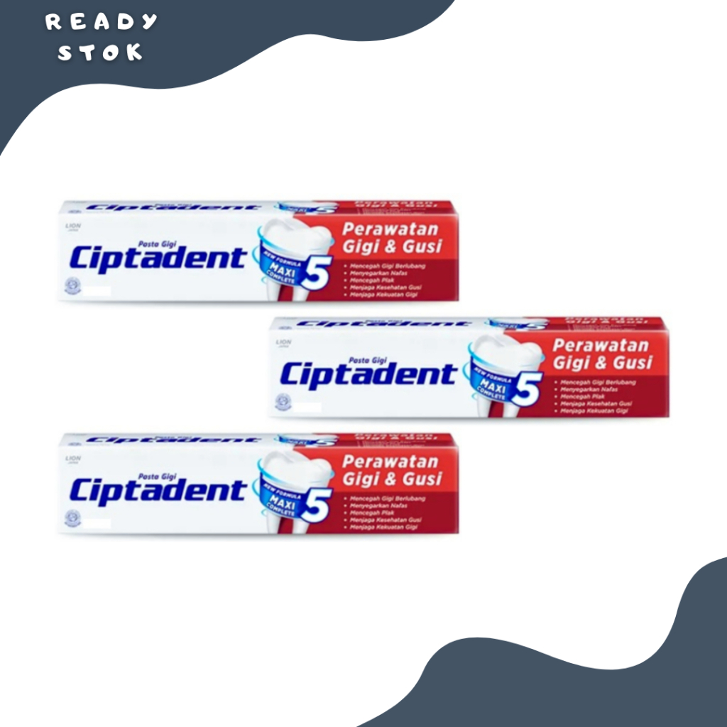 Ciptadent MAXI Dental And Gum Care 75gr (pcs) | Shopee Malaysia