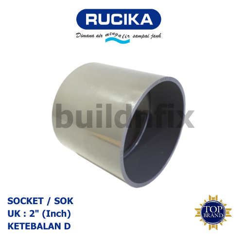 RUCIKA SOCKET / PVC SOCKET 2" D (THIN) | Shopee Malaysia