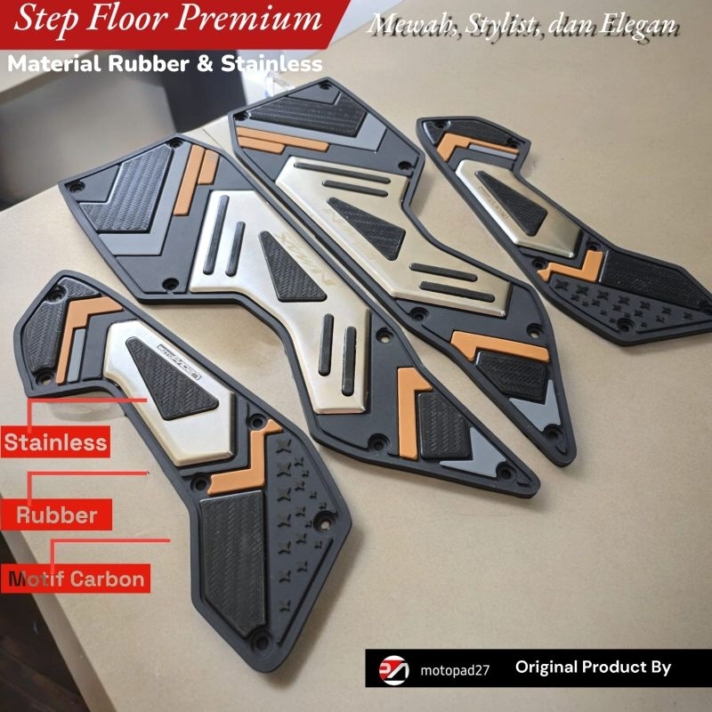 2020-2023 Nmax Motorcycle Carpet Footrest Pad Nmax 2020-2023 Rubber ...