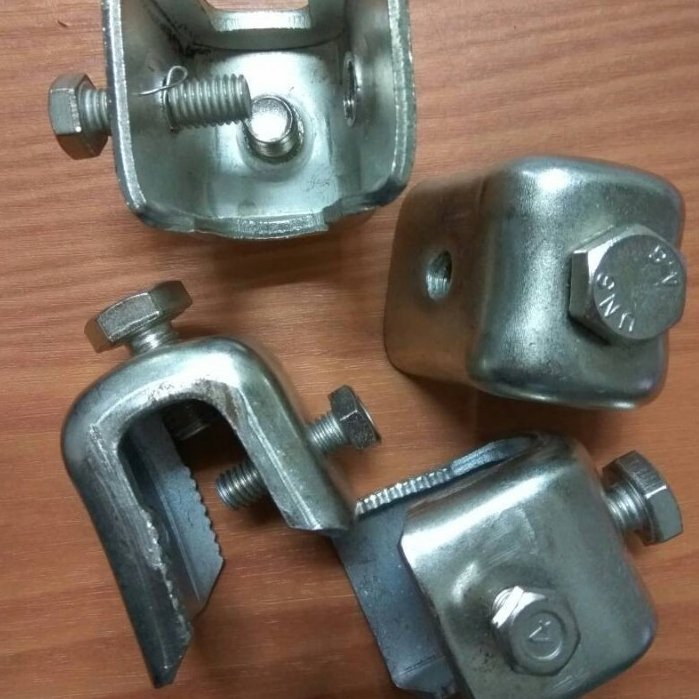 Stainless crocodile clamp (bolt included) | Shopee Malaysia