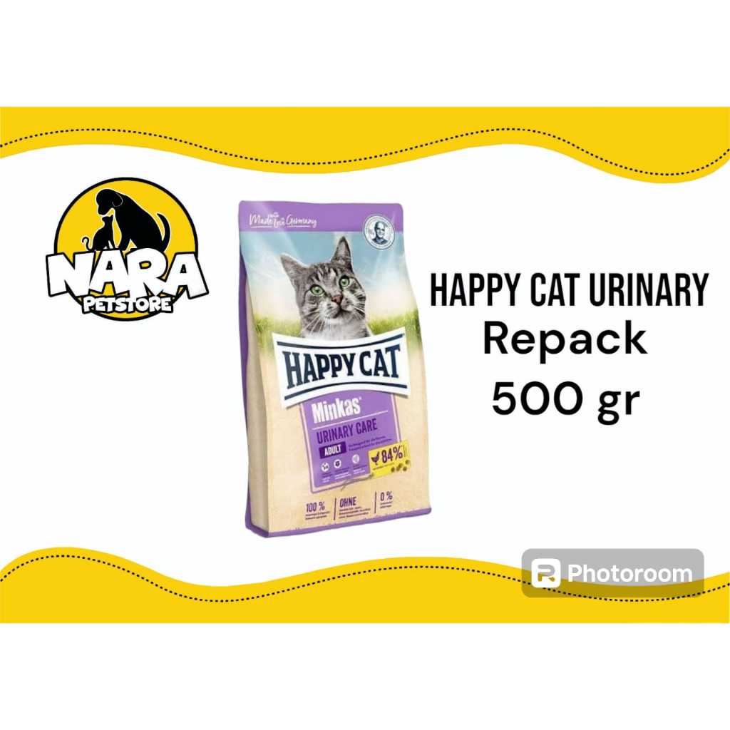 Happy Cat Minkas Urine Care Repack 500gr Dry Cat Food | Shopee Malaysia